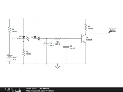 Led Sensor Circuitlab