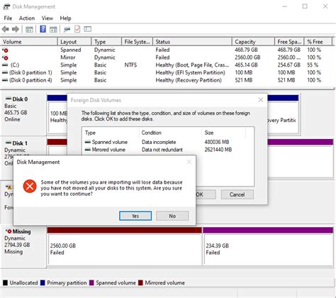 Disk Management Problem With Dynamic Volume Microsoft Qanda
