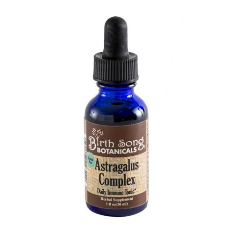 Astragalus Root Complex Daily Wellness Supplement Birth Song