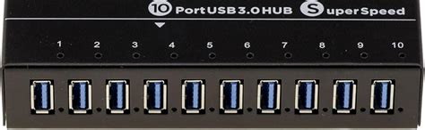 Kalea Informatique Hub Usb3 Industriel 10 Ports Rackable Hub Usb 30