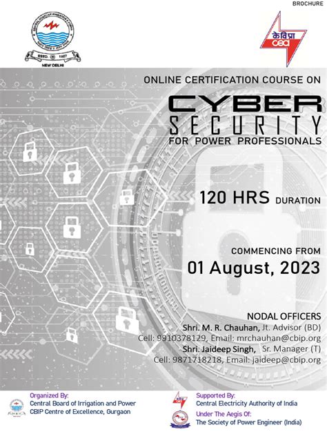 cyber security brochure pdf security computer security