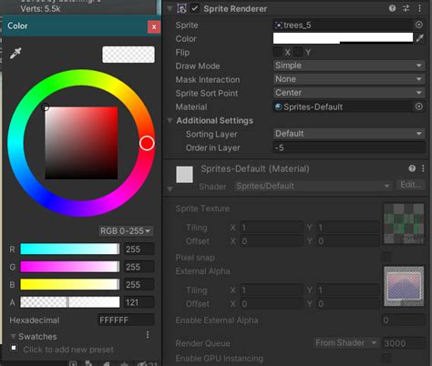 Unity How To Change The Opacity Of A D Sprite Unity Engine Unity Discussions