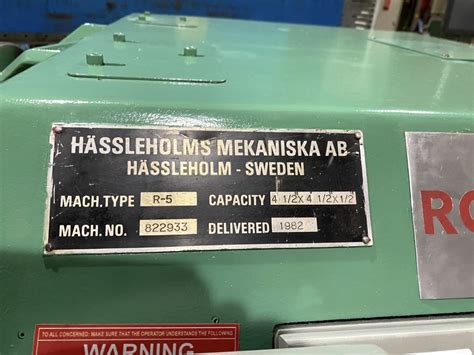 45 X 45 X 5 Roundo Hydraulic Angle Bending Roll Model R5 — Ns