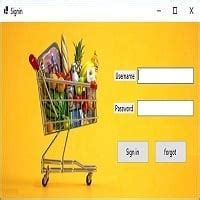 Supermarket Management System Project Source Code - SellAnyCode