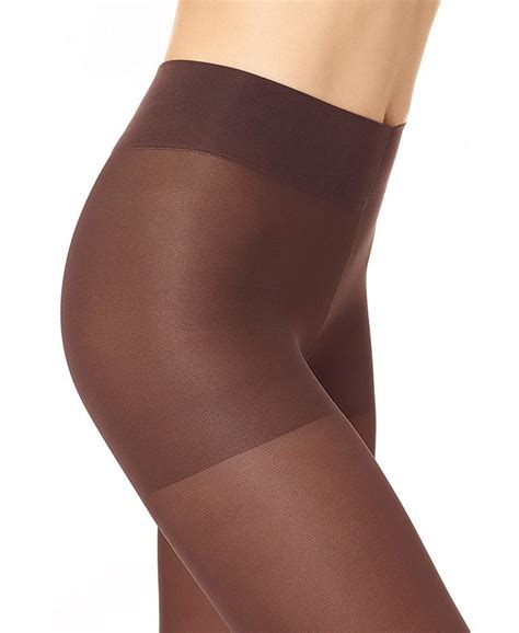 Hue Womens Opaque Control Top Tights Macys