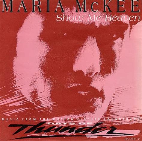 Maria Mckee Show Me Heaven Uk 7 Vinyl Single 7 Inch Record 45 87851