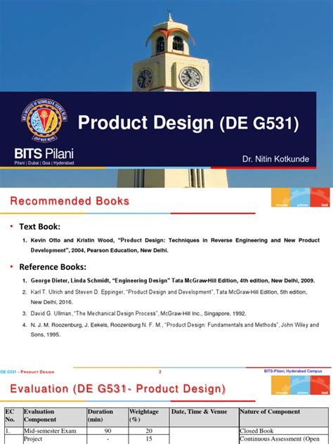 product design bits pilani pdf science cognition