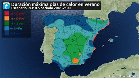 Así Serán Nuestros Veranos En El Año 2050 Eltiempoes