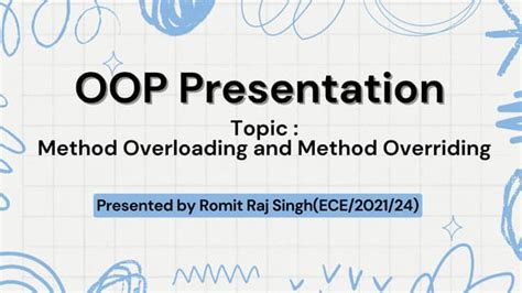 Method Overloading And Method Overriding Pdf Programming Languages