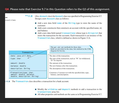 Solved Q Write The Code For The Following UML Diagram Chegg Com