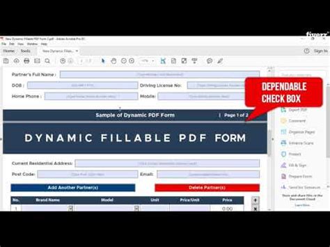 Convert Files Create Dynamic Fillable PDF Form Using Adobe Livecycle YouTube