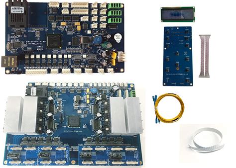 Gigabit Network I3200 Inkjet Printer Board For High Speed Pants And