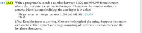 Solved 213 Write A Program That Reads A Number Between