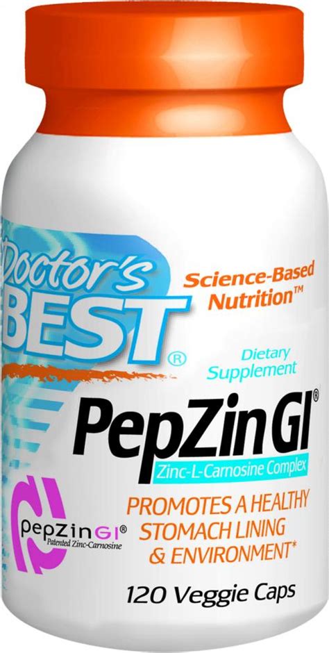 PepZin GI, 37.5 mg, 120 veggie caps, Doctor's Best 753950001367 | eBay