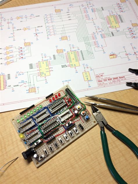 4bit Cpu Td4用 Rom代わりのメモリーボード Kuninet Blog