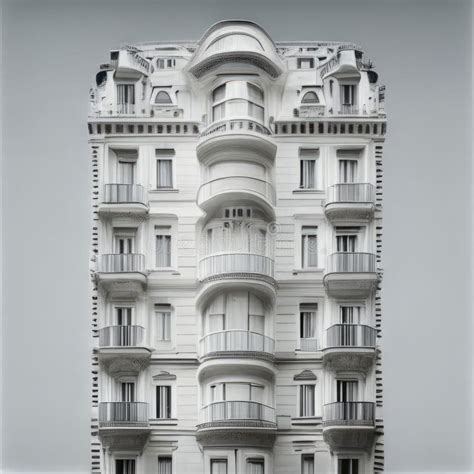 Paris Classical Architecture Stock Illustration Illustration Of