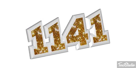 1141 Number Animated  Logo Designs