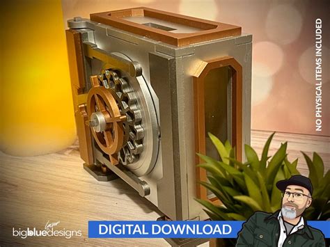 Vault Style Bank Ai Svg Pdf Dxf Formats No Physical Items Included Download Files To