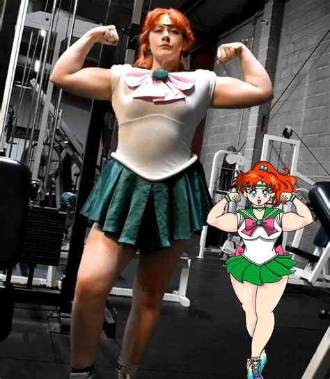 Swolerscout As Buff Sailor Jupiter Self Rcosplaygirls