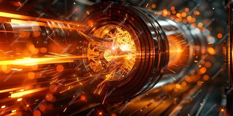 Exploring Particle Physics Principles Through Dynamic Acceleration Experiment Concept Particle