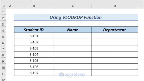Using Vlookup To Merge Two Sheets In Excel With Easy Steps