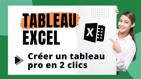 Comment Créer Un Tableau Dans Excel