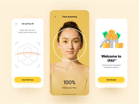Face Verification Interaction For E Wallet By Eddie Luong For Interactive Labs On Dribbble