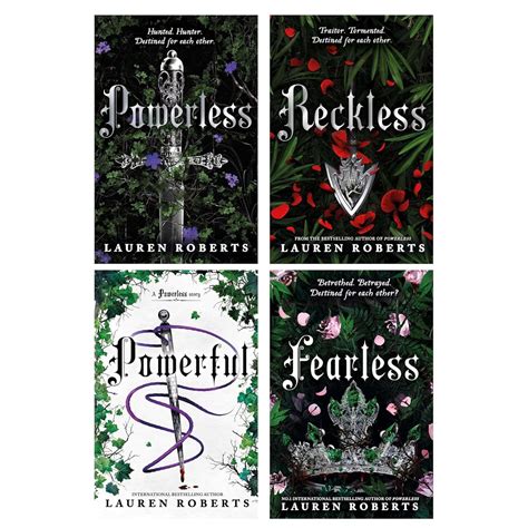 Powerless Trilogy And Powerful 4 Books Collection Set By Lauren Roberts