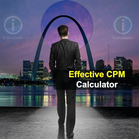 Effective Cpm Calculator Finance Calculator Icalculator™