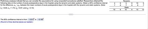 solved preliminary analyses indicate that you can consider