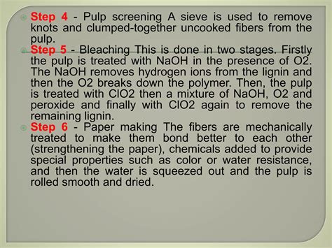 Paper Production Process PPTX Woodworking Arts And Crafts