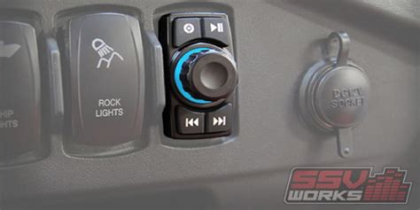 SSV Works New Universal Bluetooth Rocker Switch Audio System W W Amplifier Vivid Racing News
