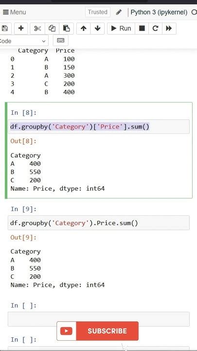 Grouping And Aggregation In Pandas Part 2 Learn Pandas Praveen