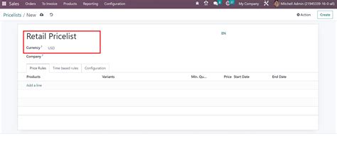 How To Set Multiple Prices Per Product And Discounts In Odoo 16 Sales