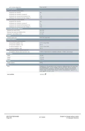 siemens analog input output module ai 4 at rs 49360 in ahmedabad id