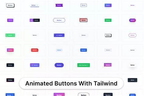 TechButton Tailwind CSS Button HTML Template Download For Wordpress