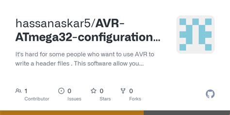 Github Hassanaskar5avr Atmega32 Configuration And Calculator Its