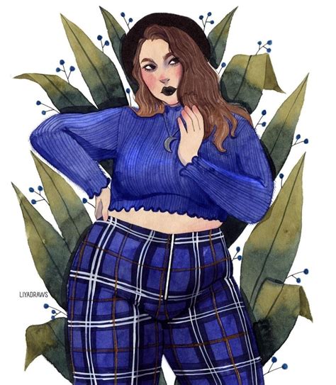 Liya Draws On Instagram Art Illustration Femaleportrait