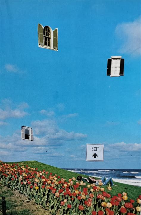 Exit Analog Collage By Other Lovings Analogcollage Collage Surrealism Dreamscape