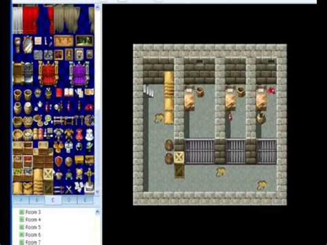 RPG Maker VX Prison Mapping Tutorial YouTube