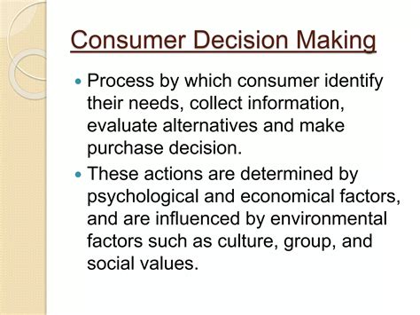 Levels Of Consumer Decision Making And A Model Of Consumer Decision
