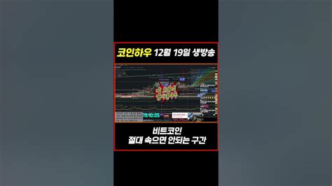 비트코인 절대 속으면 안되는 구간 Youtube
