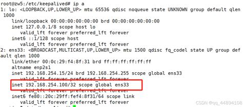 2、keepalive的高可用集群 keepalive集群 csdn博客