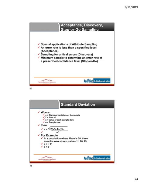 Data Analytics For Internal Auditors Understanding Sampling Pdf