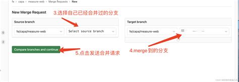 Gitlab合并不同分支的（二）种方法 Git Merge 分支gitlab Merge Csdn博客