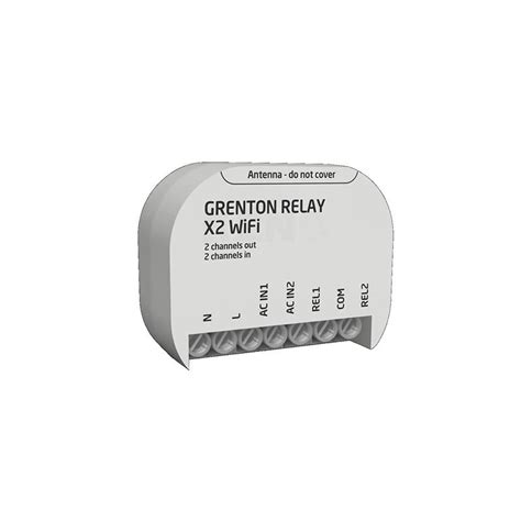 Relay Output Module 2 Outputs Grenton Extra Duct Mounting Wi Fi Sps24