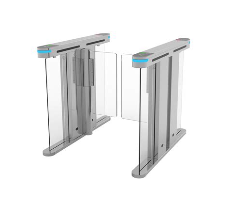 Servo Brushless Motor Bi Direction Speed Gate Swing Barrier Turnstiles For Conference Hall