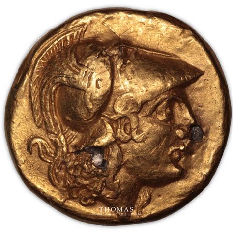 Coin Macedonia Gold Fourree Stater Alexander Iii The Great Ef