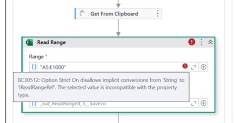 Able To Read Range Workbook Without Error Activities UiPath Community Forum