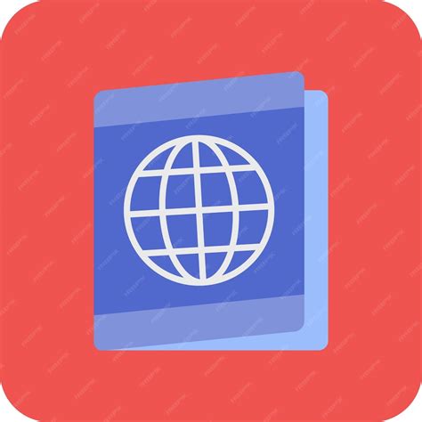 Premium Vector Passport Icon